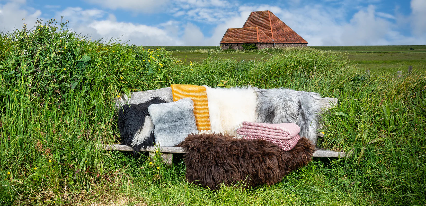 Woonaccessoires van wol en schapenvacht | Texelana wolproducten